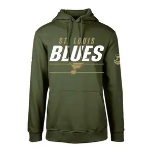 LEVELWEAR St. Louis Blues Delta Podium Fleece Pullover Hoodie