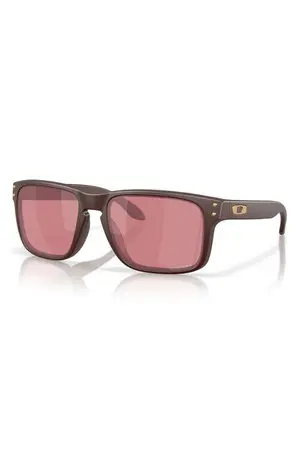 Oakley Holbrook Rectangular Sunglasses - Black