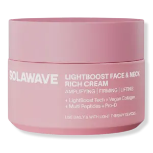 SOLAWAVE Lightboost Face & Neck Rich Cream - One-color