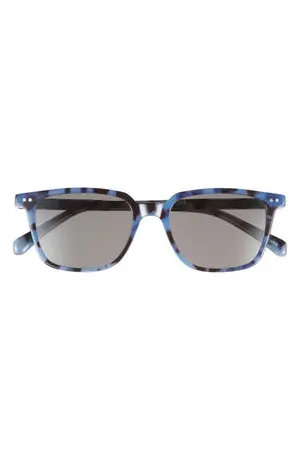 Eyebobs Eyebobs C Suite 50mm Polarized Square Sunglasses Robin's Egg Tortoise/ Grey