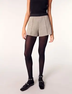 Maje Viscose Suit Shorts