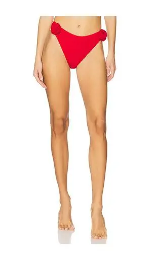 Show Me Your Mumu Malta Bikini Bottom - Hot Tamale Red