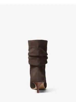 Michael Kors Dawn Suede Ankle Boots - Brown