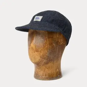 Ralph Lauren Indigo Denim Service Cap - Rinse