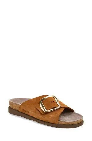 Mephisto Hariana Slide Sandal - Tobacco
