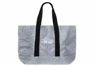 StÜssy Ripstop Overlay Extra Large Tote Bag - Black