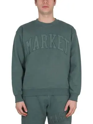 MARKET Vintage Wash Sweatshirt - Green