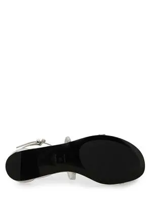 Alexander McQueen Strappy Sandal - Silver