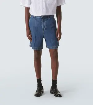 Valentino Garavani Denim Bermuda Shorts