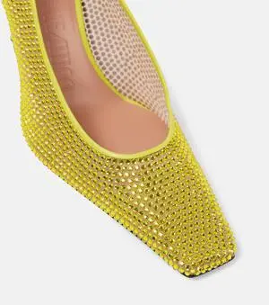 Attico Juno 95 Embellished Pumps