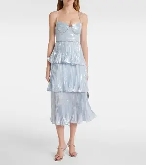 SELF-PORTRAIT Feather-trimmed Gown