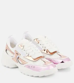 Roger Vivier Criss-cross Sneakers For Women