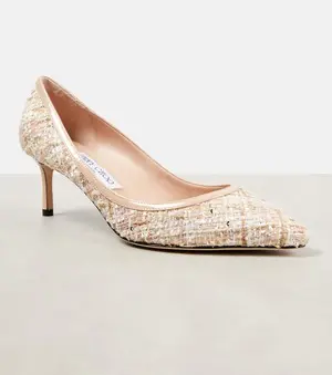 JIMMY CHOO Romy 60 Tweed Pumps