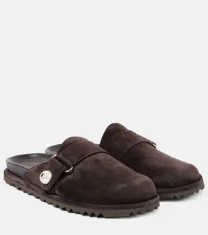 JIMMY CHOO Fayence Suede Sandals - Brown