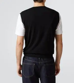 Dries Van Noten Cotton Sweater Vest
