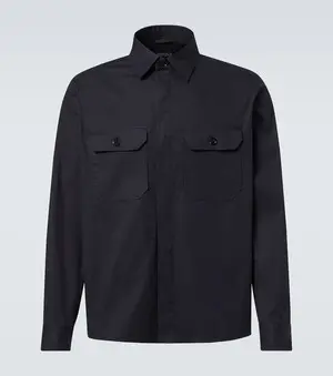 Zegna Cotton-blend Shirt