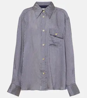 Khaite Yatty Striped Shirt