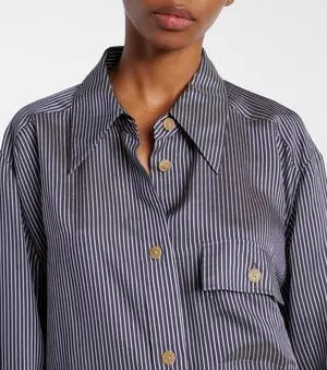 Khaite Yatty Striped Shirt
