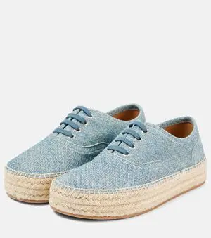 JW Anderson Suede Espadrilles - Blue