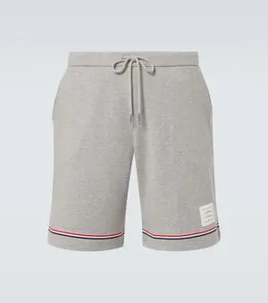 Thom Browne Striped Cotton Shorts