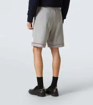 Thom Browne Striped Cotton Shorts