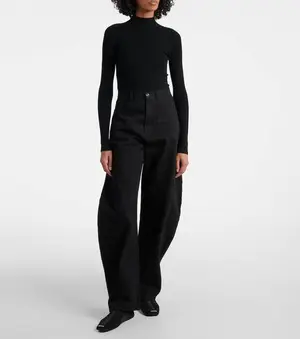 Alaïa Zip-up Neoprene Sneakers