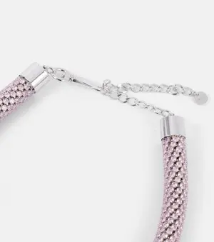 SELF-PORTRAIT Crystal-embellished Choker
