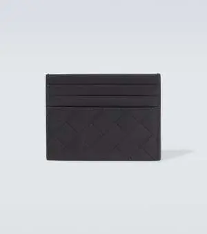 Bottega Veneta Intrecciato Leather Card Holder