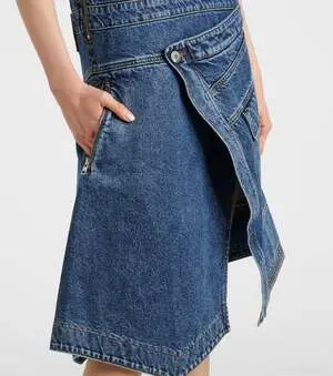 JW Anderson Denim Wrap Dress