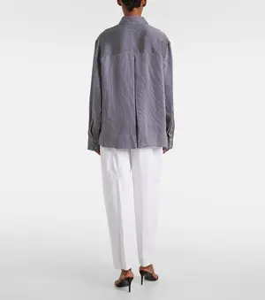 Khaite Yatty Striped Shirt