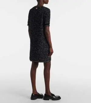Thom Browne Cotton-blend Tweed Minidress