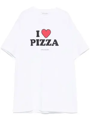Joshua Sanders I Love Pizza T-shirt - White