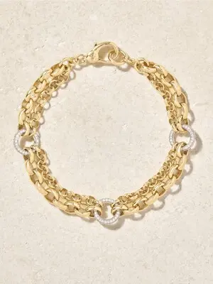 FOUNDRAE 18-karat Diamond Bracelet - Gold