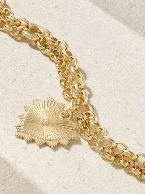 FOUNDRAE True Love 18-karat Diamond Bracelet