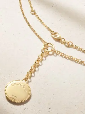 FOUNDRAE Net Sustain Wholeness 18-karat Recycled Diamond Necklace