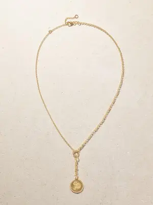 FOUNDRAE Net Sustain Wholeness 18-karat Recycled Diamond Necklace