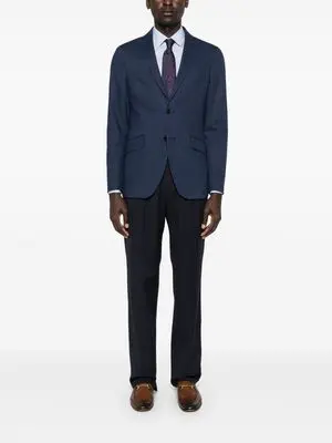 Etro Pegaso-motif Shirt - Blue