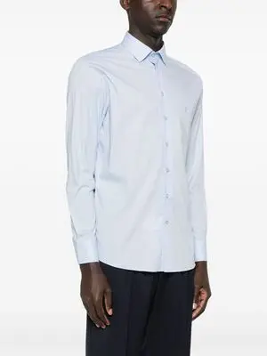 Etro Pegaso-motif Shirt - Blue