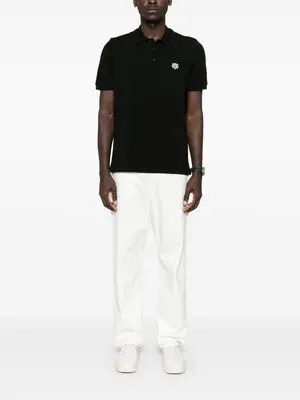 Kenzo Happy Tiger Polo Shirt - Black
