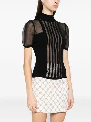 Elisabetta Franchi High-collared Top