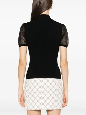 Elisabetta Franchi High-collared Top