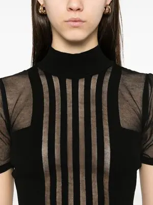 Elisabetta Franchi High-collared Top
