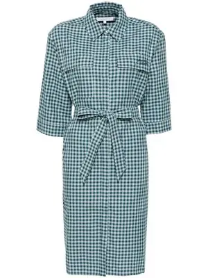 Maison Kitsune Button Detailed Day Dresses