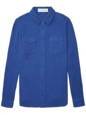GOD'S TRUE CASHMERE Cashmere Overshirt - Blue