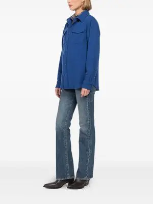 GOD'S TRUE CASHMERE Cashmere Overshirt - Blue