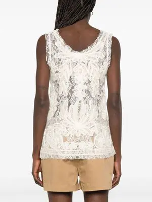 P.a.r.o.s.h Lace Tank Top