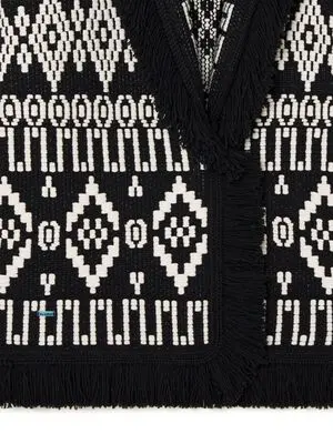 Alanui Jungle Beat Cardigan - Black