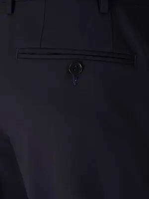 Canali Wool Trousers - Blue