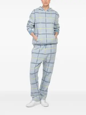 GOD'S TRUE CASHMERE Checked Hoodie