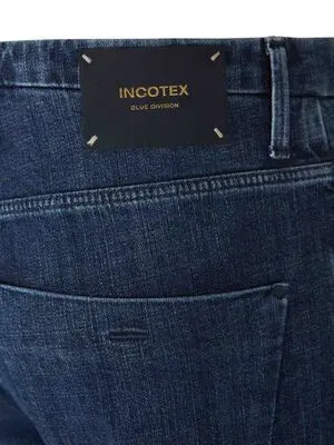 Incotex Twill Weave Straight Jeans